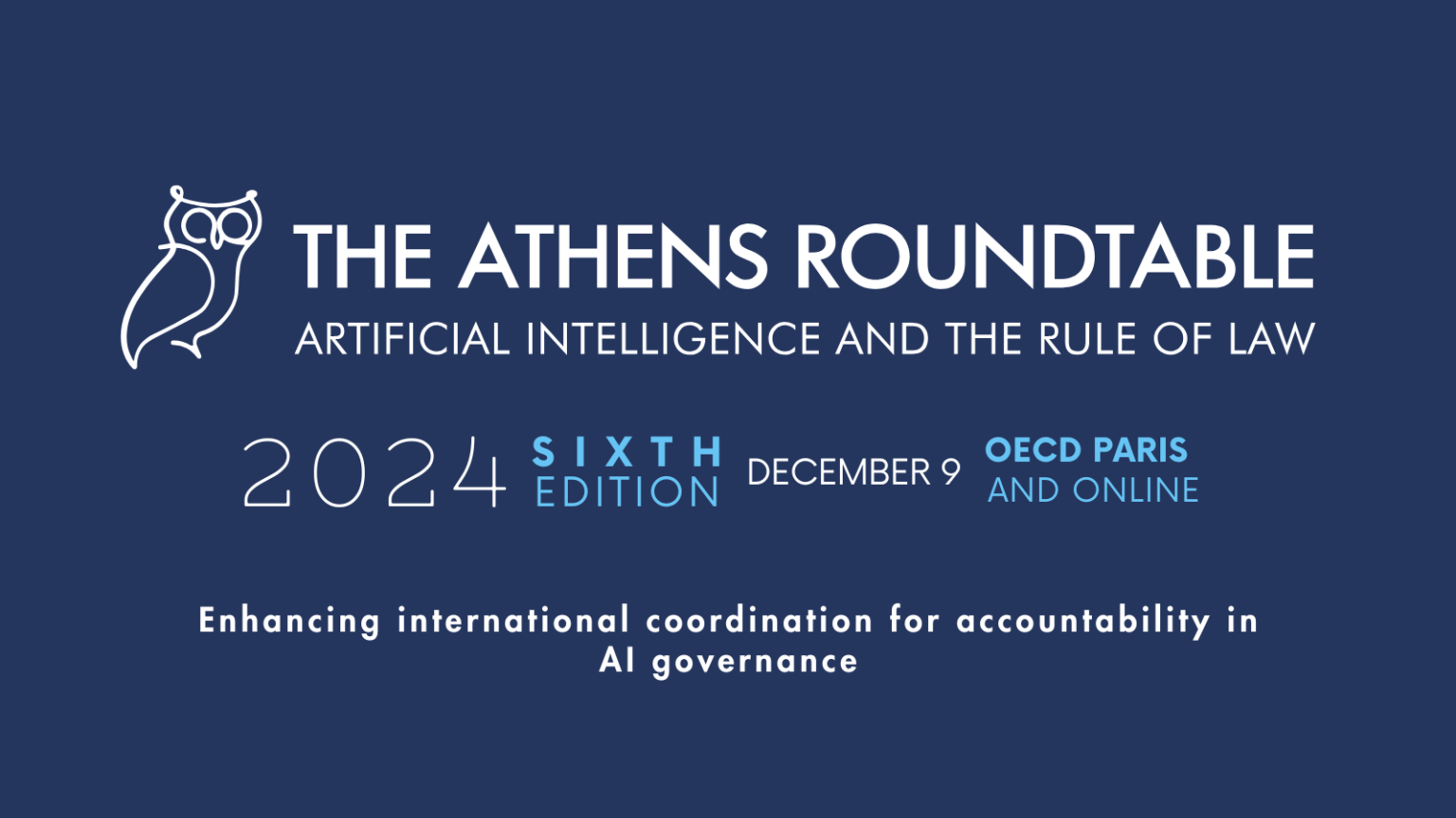 A collective effort for accountability in AI governance: The Sixth Edition of the Athens ...