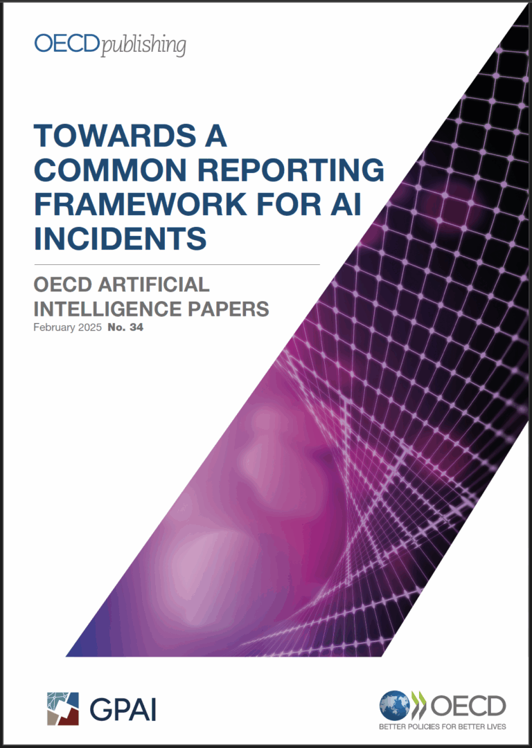 Towards a common reporting framework for AI incidents - OECD.AI